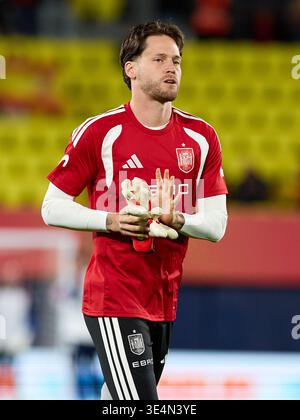 Alex Remiro of Spain during the International Friendly match between ...