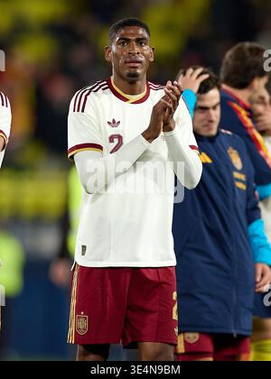 Cristhian Mosquera of Spain during the friendly match between Spain and ...