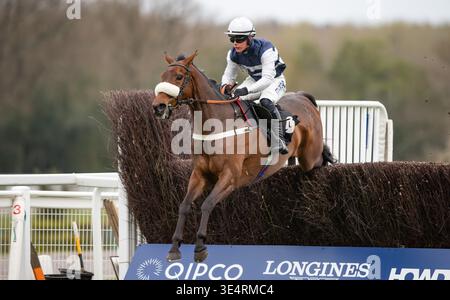 Ascot, UK, Sunday 29th March 2026; Glynn Brae and jockey Toby McCain ...
