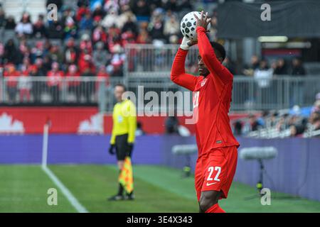 Richie Laryea of Canada in action during the FIFA World Cup 2026 Group ...