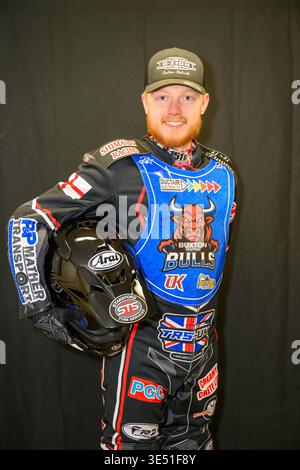 Jack Shimelt of Buxton Bulls in action during the Regina Chains Fours ...