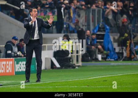 Raffaele Palladino Head Coach of Atalanta during Cagliari Calcio vs ...