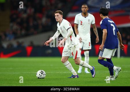Elliot Anderson of England in action during the FIFA World Cup 2026 ...