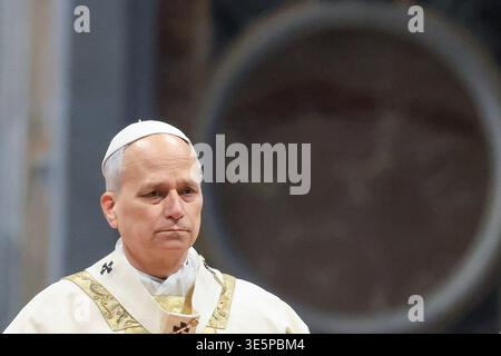 Pope Leo XIV celebrates Chrism Mass on Holy Thursday in St. Peter's ...