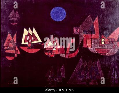 Paul Klee – Ships in the Dark (Schiffe im Dunkeln), 1927 | Archium ...