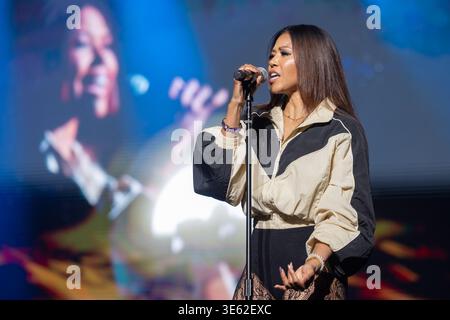 Milwaukee, USA. 02nd Apr, 2026. Singer Amerie during Boys 4 Life Tour ...