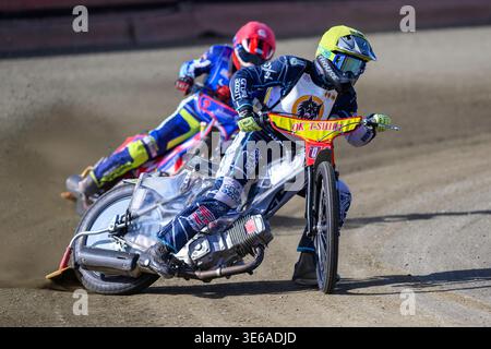 Ryan Ashcroft of Buxton Bulls in action during the WSRA National ...