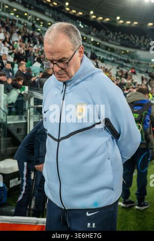 Uruguay head coach Marcelo Bielsa reacts during the World Cup Group H ...