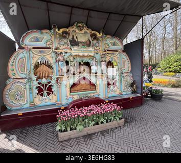 Amsterdam, Netherlands - April 1, 2026: The historic white wooden ...