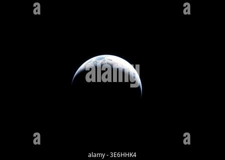 Crew Illuminated in Orion Spacecraft, Artemis II Mission, April 2026 ...