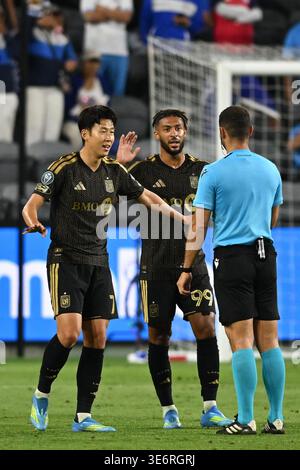 LAFC forward Son Heung-Min (7) during the match at GEODIS Park in ...