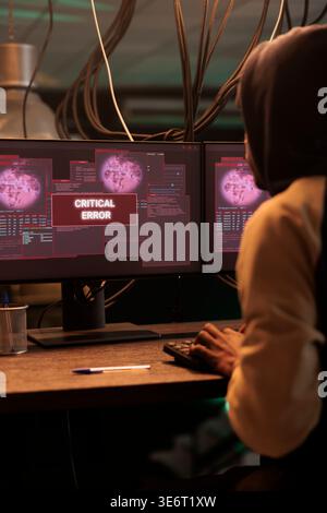 Computer screen shot: Malware warning from Google Chrome Stock Photo ...