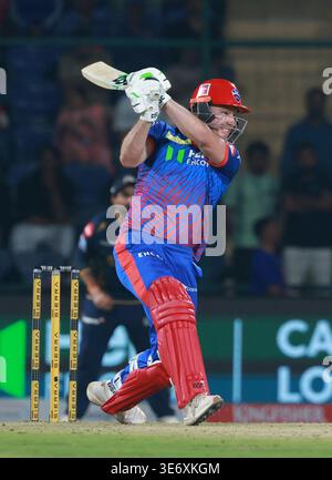 David Miller of Delhi Capitals in action during the Indian Premier ...