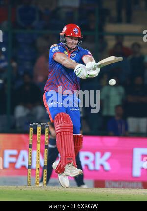 David Miller of Delhi Capitals in action during the Indian Premier ...