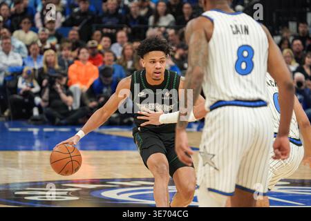Minnesota Timberwolves guard Terrence Shannon Jr., left, and guard Mike ...