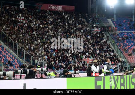 villa fans during Bologna FC vs Aston Villa FC, Football Europa League ...