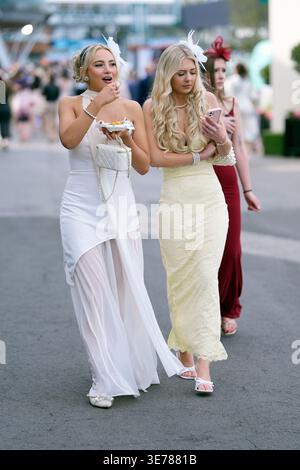 Racegoers on Ladies Day of the Randox Grand National Festival 2026 at ...