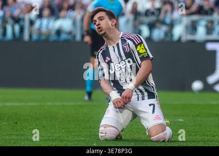 Francisco Conceicao of Juventus FC in action during the Serie A ...