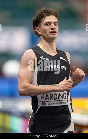 James Harding of New Zealand competing in the men’s 800m heats at the ...