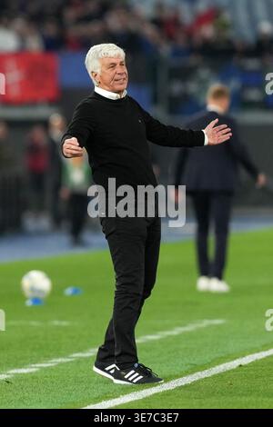 Rome, Italy - April 10, 2026: The disappointment of the Pisa players ...