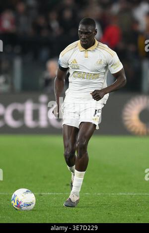 Olimpico Stadium, Rome, Italy - Idrissa Gueye of Udinese seen in action ...