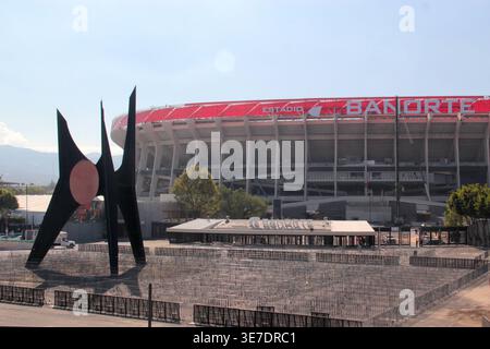 Mexico City, Mexico - Mar 26, 2026: Estadio Banorte is the new name of ...