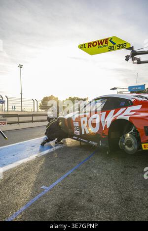 Augusto FARFUS, Jake DENNIS and Raffaele MARCIELLO driving the (#98 ...