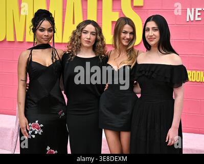 Bella Murphy, Jaya Harper, Chloe East, Sadie Sandler arrives at the ...