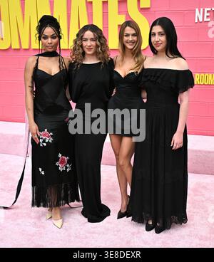 Bella Murphy, Jaya Harper, Chloe East, Sadie Sandler arrives at the ...