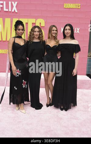 Bella Murphy, Jaya Harper, Chloe East, Sadie Sandler arrives at the ...