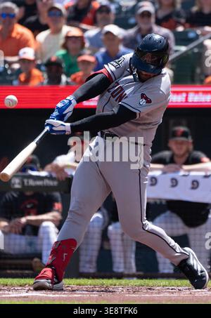 Arizona Diamondbacks shortstop Geraldo Perdomo (2) against the ...