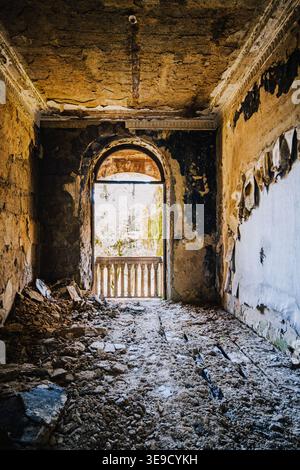Abandoned interiors of Sanatorium Iveria in Tskaltubo, Georgia — Soviet ...