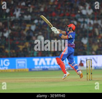 David Miller of Delhi Capitals in action during the Indian Premier ...