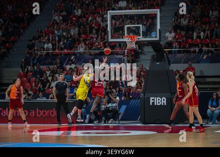 Zaragoza, Spain. 19 April 2026. EuroLeague Women Final Six 2026 Final ...