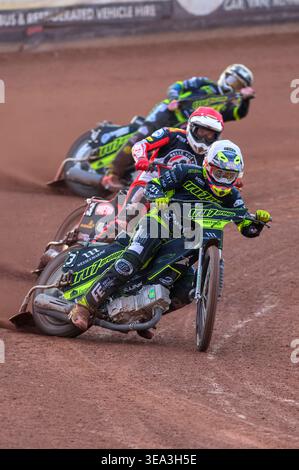 Peter Kildemand of Belle Vue Aces during the Rowe Motor Oil Premiership ...