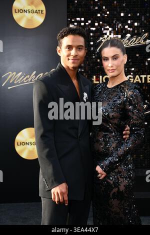 Hollywood, California, USA 20th April 2026 Actor Jaafar Jackson and ...