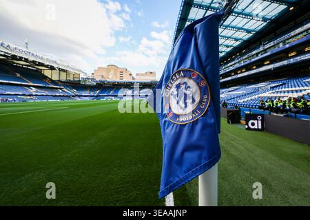 Ground View inside the Stadium corner flag screen during the England v ...