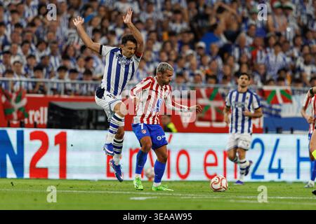 Mikel Oyarzabal seen during Copa del Rey 2026 final game between teams ...