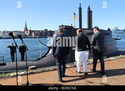 Oliver Burkhard, CEO of German submarine maker ThyssenKrupp Marine ...