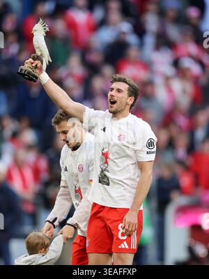 Leon Goretzka Of Germany Celebrates The Victory Of His Team During The Leon Goretzka Of Germany Celebrates The Victory Of His Team During The