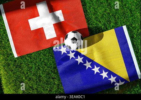 Fans before the Switzerland vs. Bosnia and Herzegovina First Stage ...