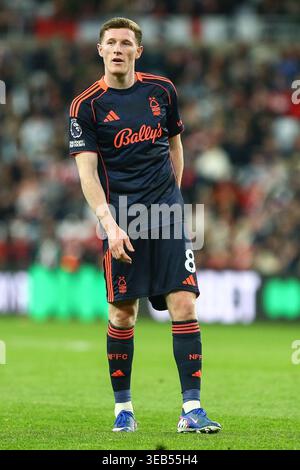 Elliot Anderson of Nottingham Forest during the Sunderland v Nottingham ...