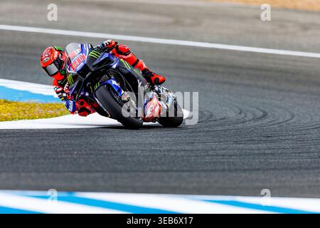 Number 20 Monster Energy Yamaha MotoGP rider Fabio Quartararo during ...