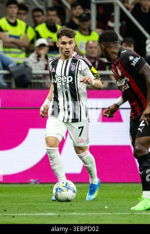 Francisco Conceicao of Juventus FC in action during the Serie A ...