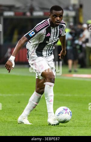 Pierre Kalulu of Juventus Fc in action during the Serie A match ...