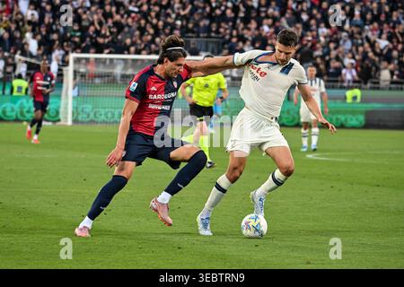 Cagliari, Italy. 27th Apr, 2026. Marco Palestra of Cagliari Calcio ...
