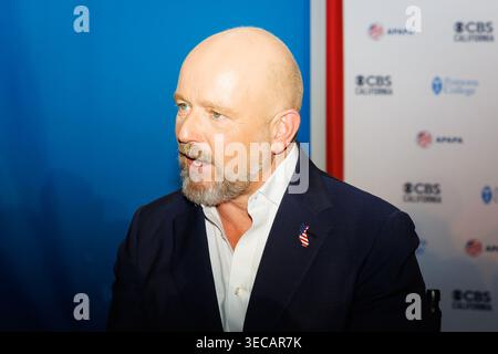 California Republican gubernatorial candidate Steve Hilton poses for a ...