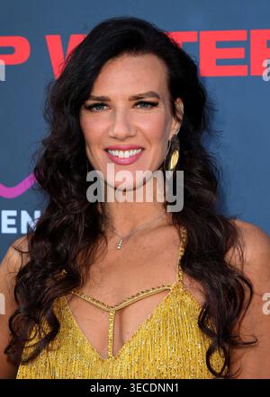 Actress, Natalie Ortega attends The Los Angeles Premiere of Netflix's ...