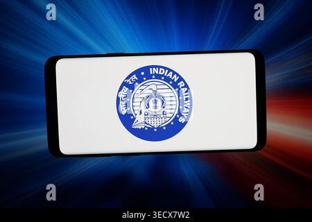 In this photo illustration, the logo of Indian financial company RBL ...