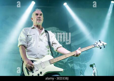 April 07, 2026: Jeff Walker performs with Carcass at Alcatraz in Milan ...